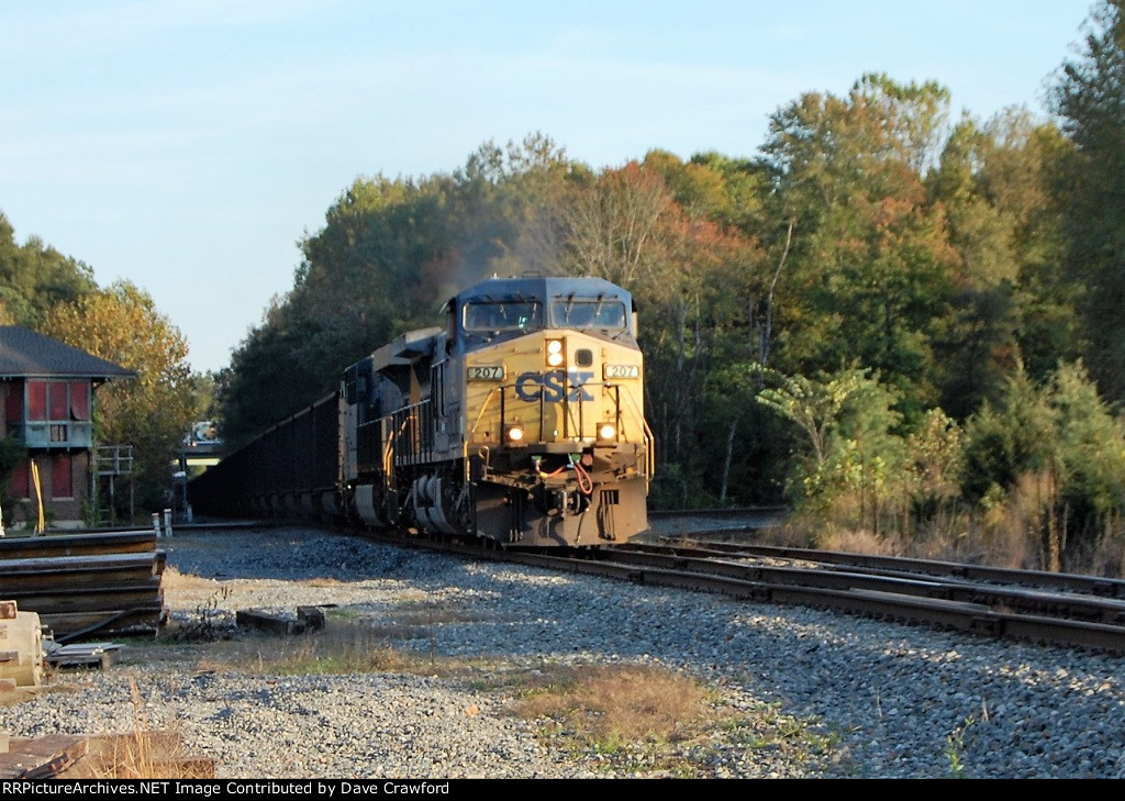 CSX 207 on the Buckingham Branch
